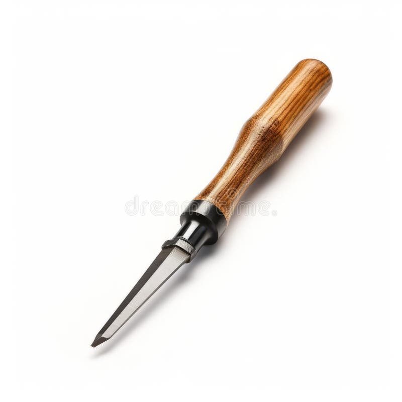 High-quality Isolated Wood Chisel on White Background Image Stock ...