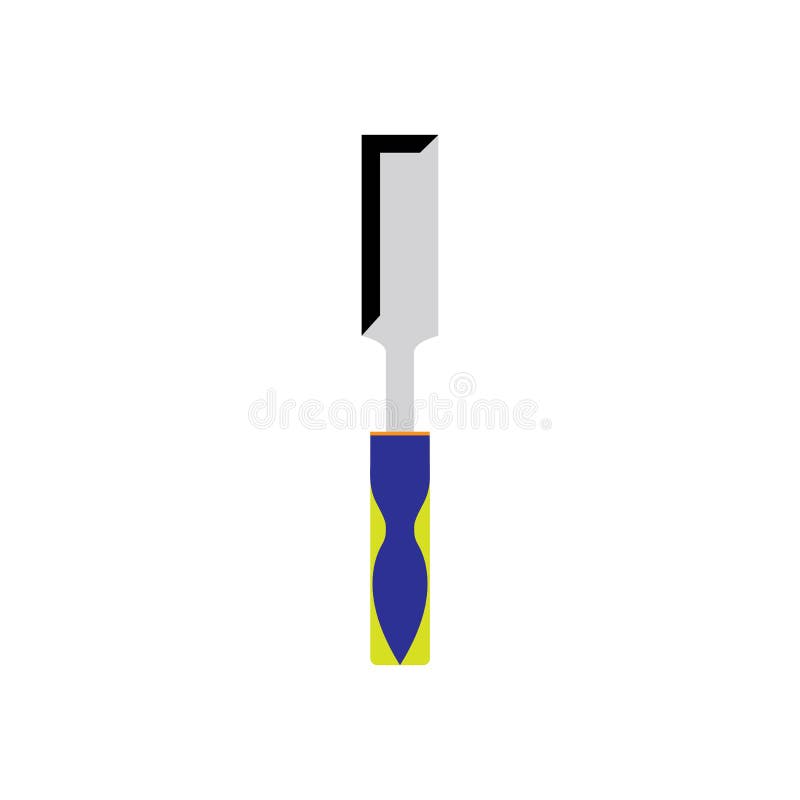 Wood chisel vector stock vector. Illustration of carpentry - 197446737