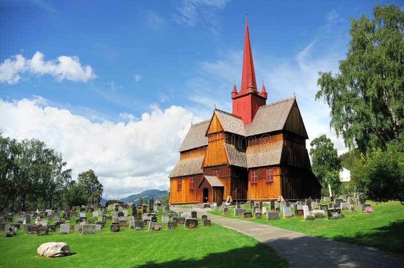 Wood Church Picture. Image: 6433440