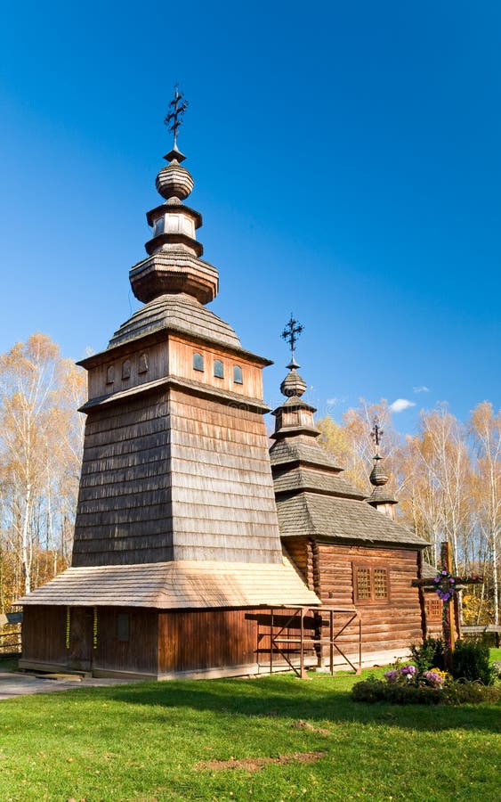 Wood church stock image. Image of church, grass, national - 9181591