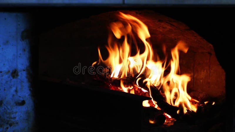 Wood and Coal Fire Burn stock footage. Video of coal - 93592036