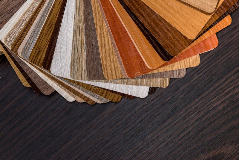 Wood Color Guide for Sample Stock Image - Image of indoor, color: 104143329
