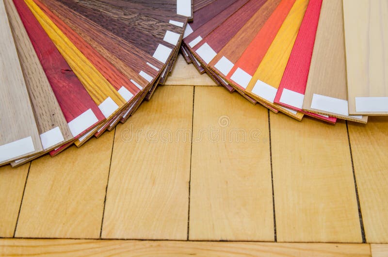 Wood Color and Texture Samples Stock Photo - Image of choose, interior ...