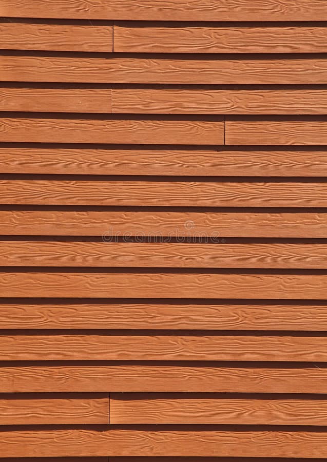Wood Composite Exterior Cladding of a Building Stock Image - Image of ...