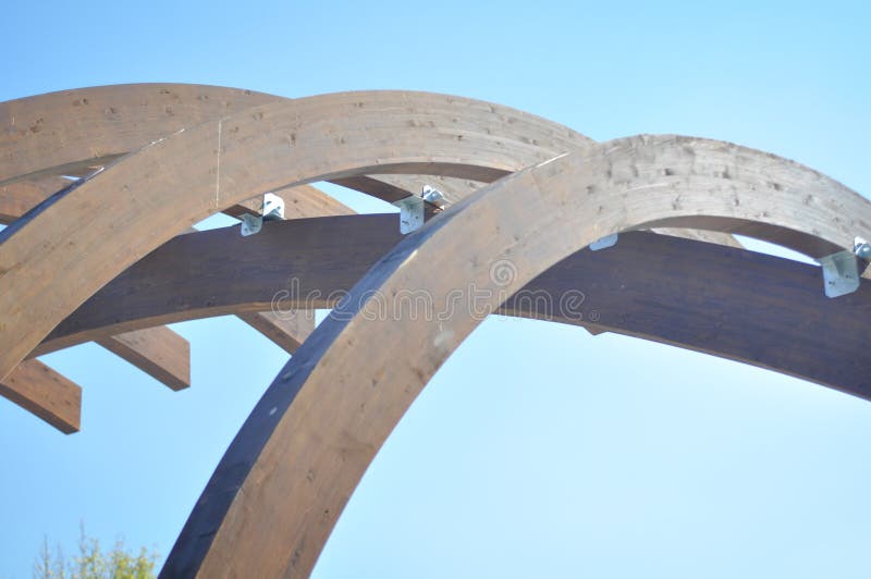 Wood construction detail stock image. Image of textured - 34179745