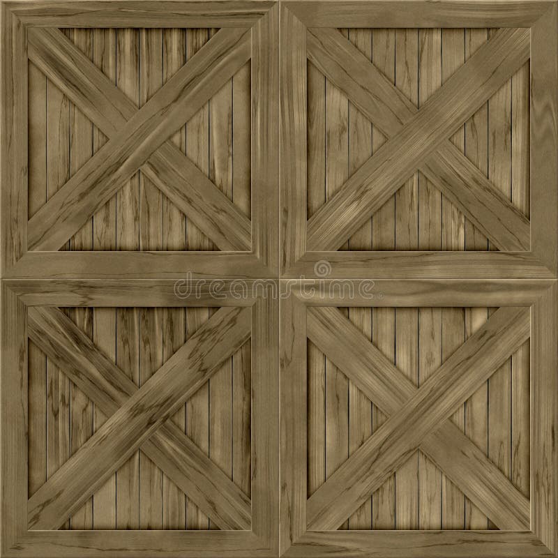 Texture Of A Crate By Color Beige And Brown Stock Vector Illustration