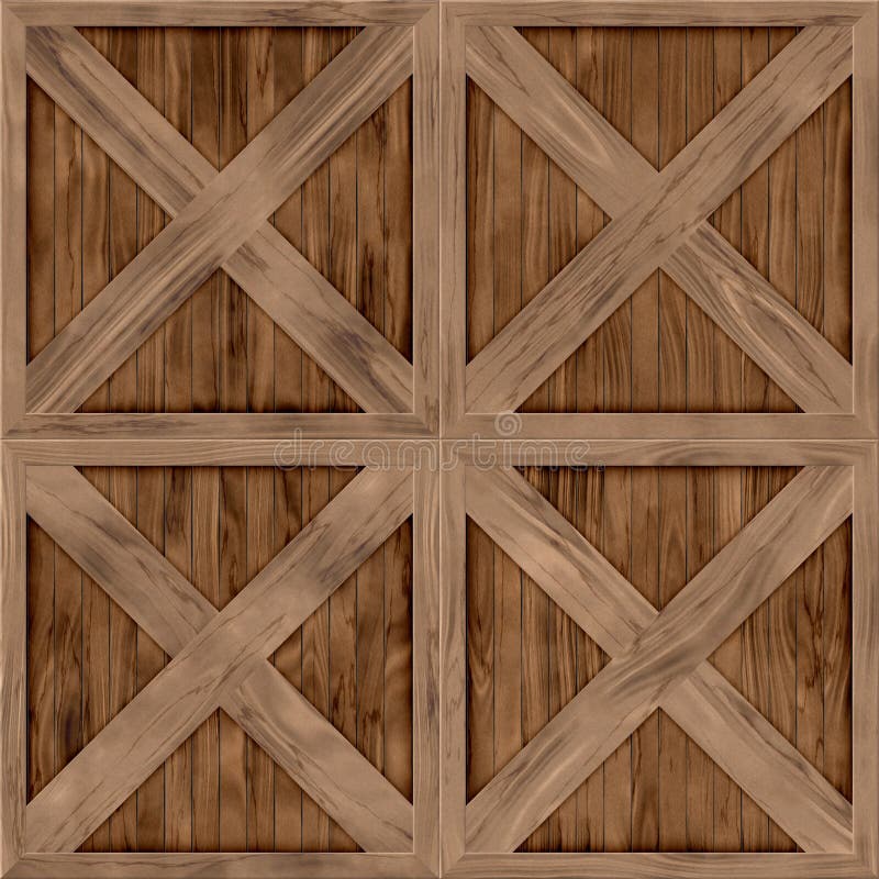 Wood Crate Generated Hires Texture Stock Illustration - Illustration of ...