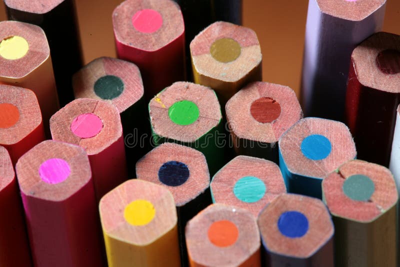 Wood crayon stock image. Image of bright, creative, heap - 1940077