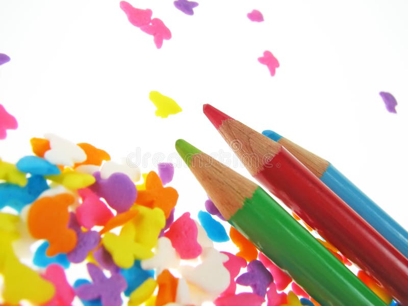 Wood Crayon stock photo. Image of craft, innovation, bright - 4003228