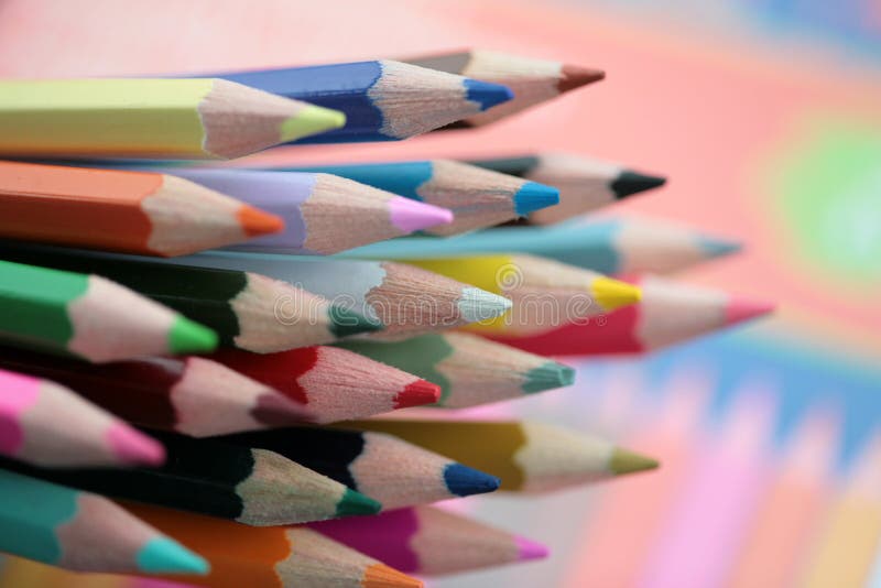 Wood crayon stock image. Image of contrast, artistic, wood - 8367535