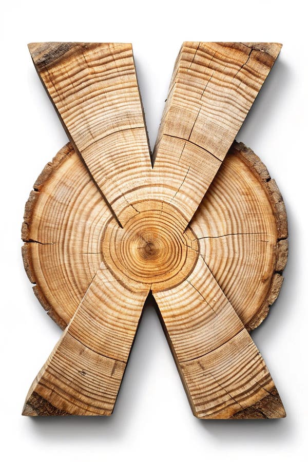 Wood Cross-section with Concentric Rings Stock Illustration ...