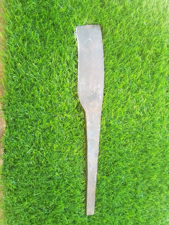 Broken wood cutter stock photo. Image of green, asphalt - 248968518