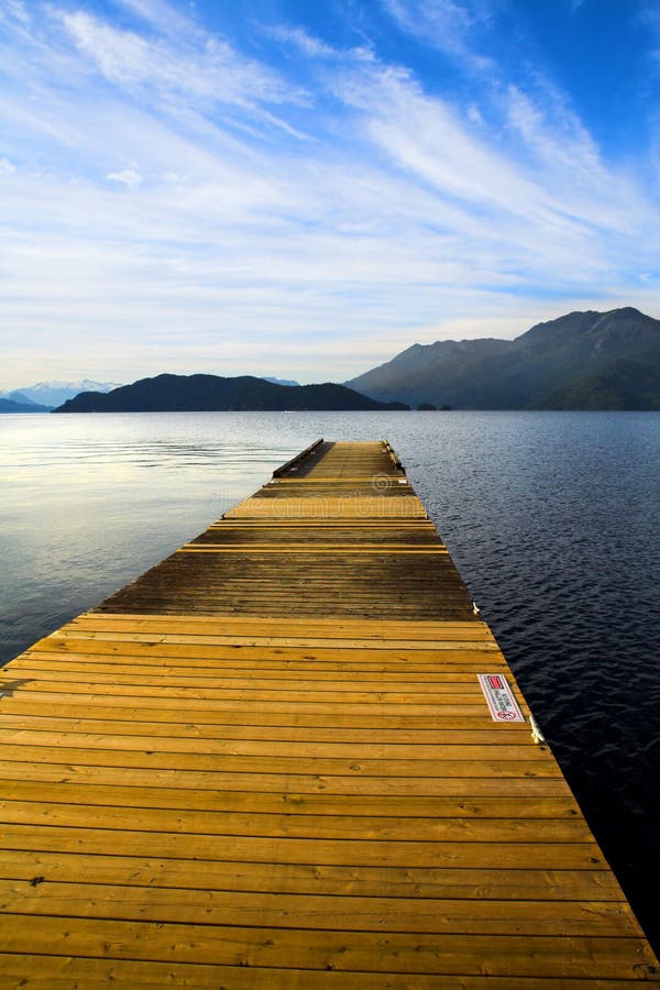 Wood deck stock image. Image of solitude, peace, deck - 2635103