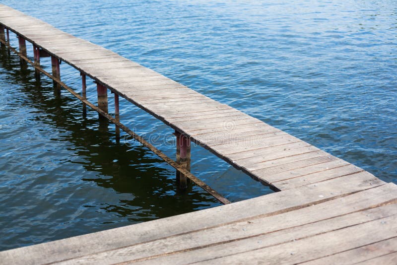 Wood dock stock photo. Image of lake, still, deck, timber - 36918522