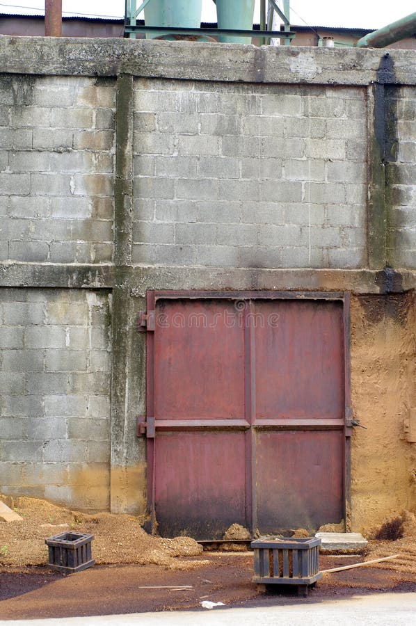 Wood dust in factory stock photo. Image of grung, light - 45009748
