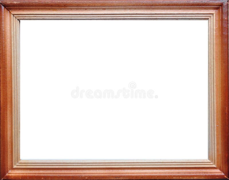 Wood Empty Frame Border stock photo. Image of framework - 16928156