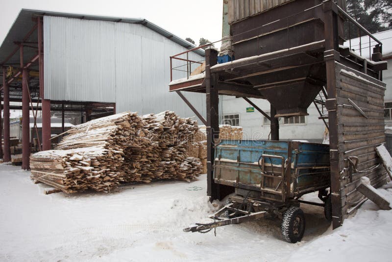 Wood factory stock image. Image of plank, light, rough - 47164875