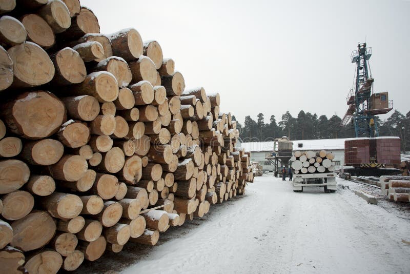 Wood factory editorial stock image. Image of pattern - 47165249