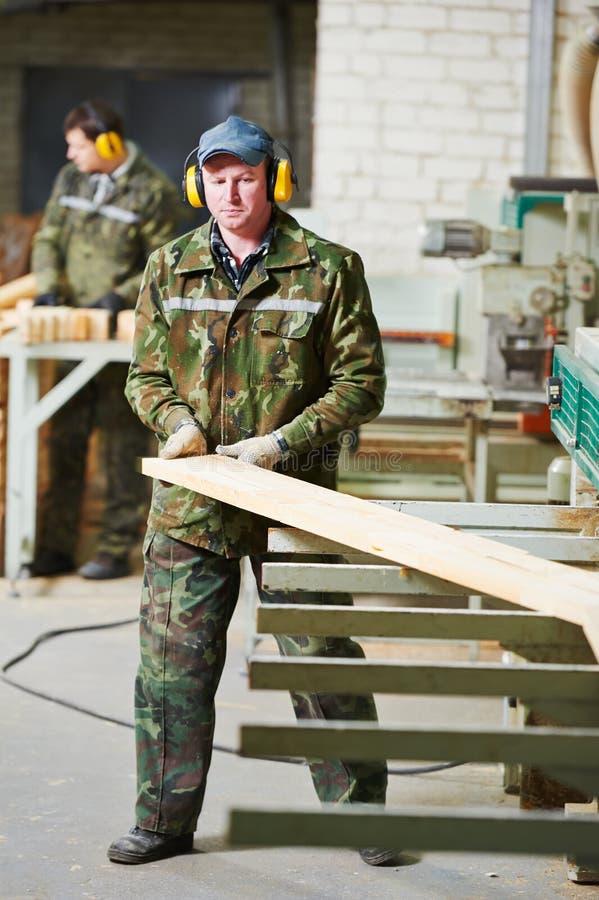 Wood Processing Manufacture Stock Photo - Image of machining, craft ...