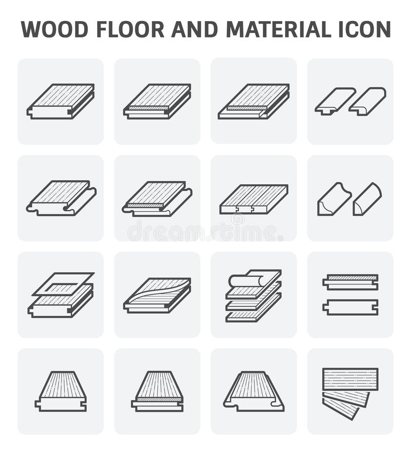 Wood floor icon stock vector. Illustration of improvement - 109198795