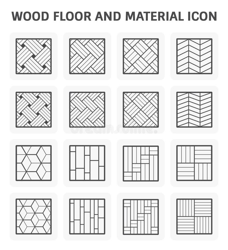 Wood floor icon stock vector. Illustration of hardwood - 100030663