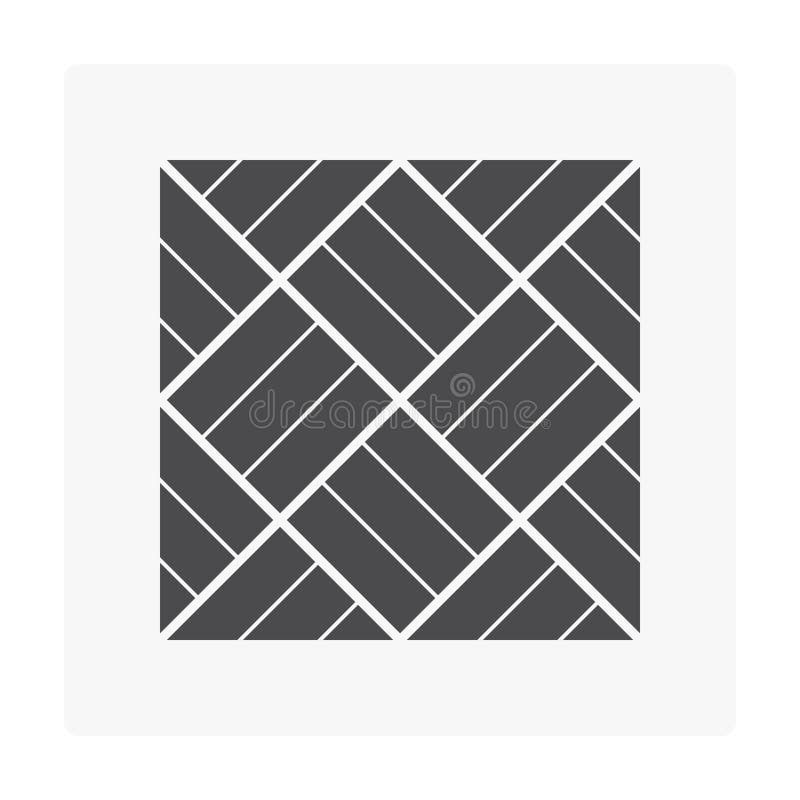 Wood floor icon stock vector. Illustration of installing - 185166141