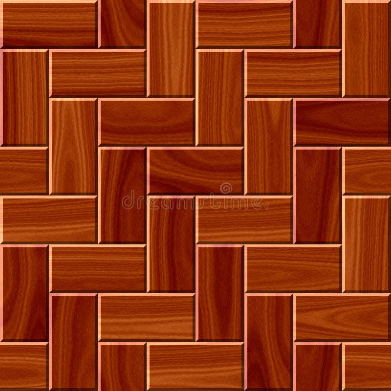 Wood Floor Pattern Seamless Generated Hires Texture Stock Illustration ...
