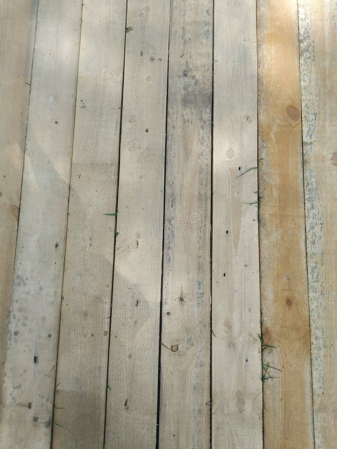 Wood Flooring, Wood Texture, Temporary Track. Stock Image - Image of ...