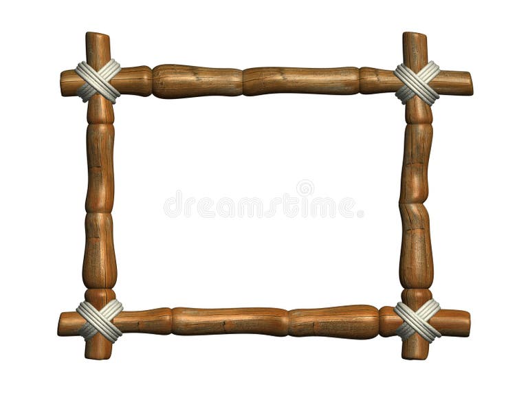 Wood Rope Frame Stock Illustrations – 4,869 Wood Rope Frame Stock ...