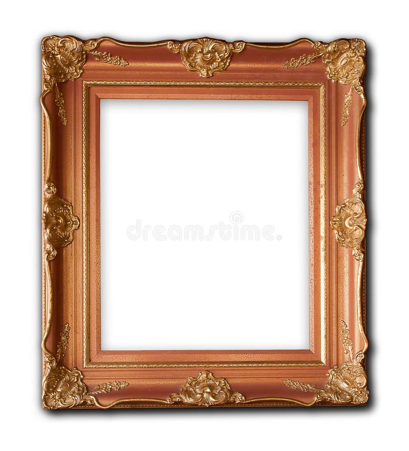 Vintage Antique Gold Frame stock photo. Image of vintage - 25936640