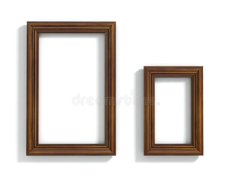 Wood frames stock illustration. Illustration of frame - 22494595