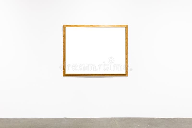 Frame Blank Display, Isolated In Event Space Stock Image - Image of ...