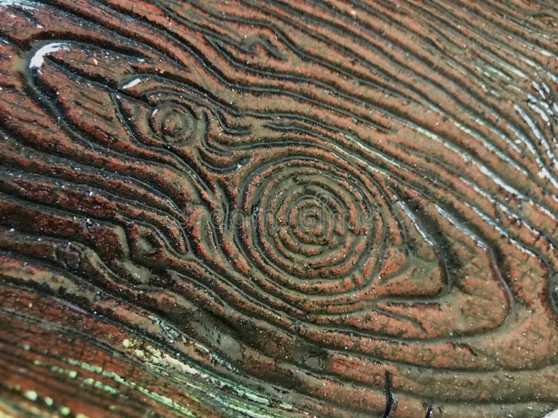 Wood Grain Ceramic Dish Texture Stock Image - Image of blue, background ...