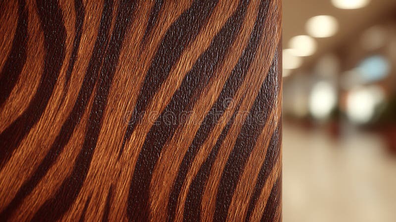Wood Grain Pattern with Dark Stripes Creating a Natural Texture and ...