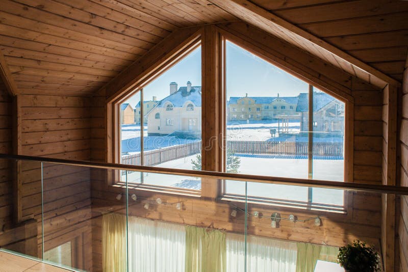 Log Cabin Interior Hallway Stock Photos - Free & Royalty-Free Stock ...