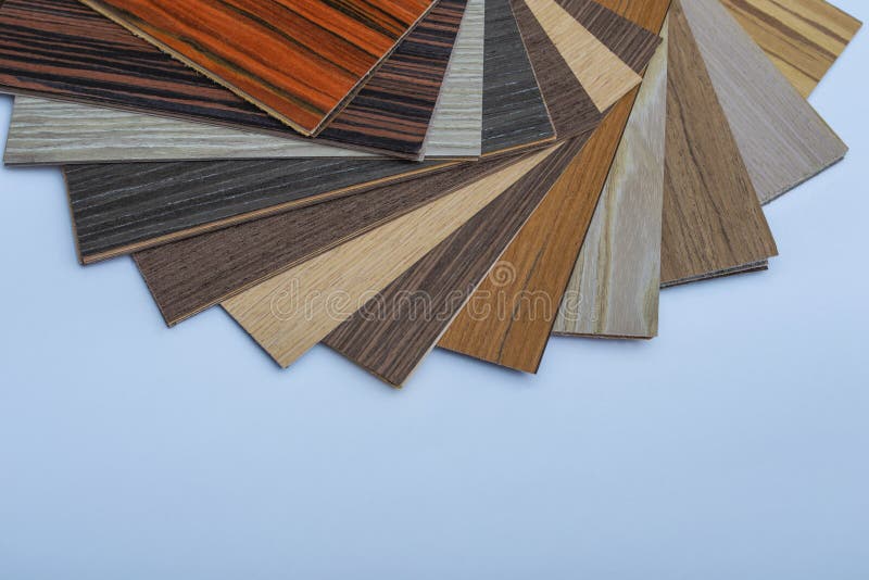 Wood Laminate Concept. Layout of Laminate Flooring Samples Stock Image ...