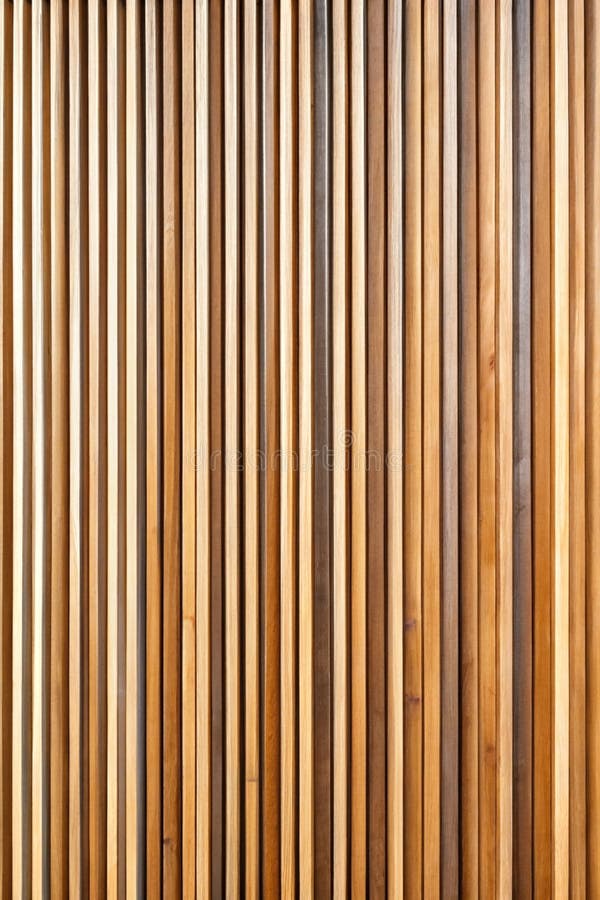 Wood Lath Wall Background Seamless Pattern Stock Illustration ...