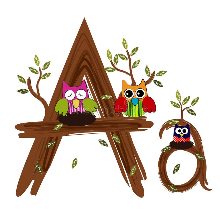 Owl Letter Stock Illustrations – 2,976 Owl Letter Stock Illustrations ...