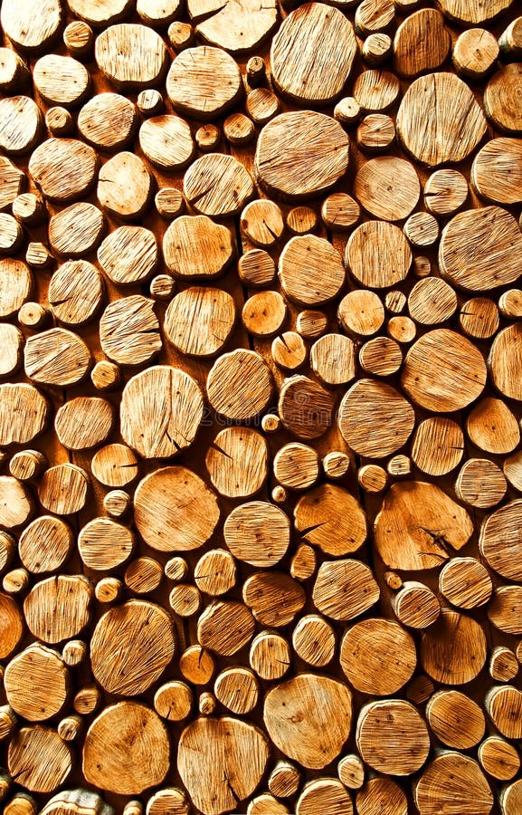 Wood log backround stock image. Image of brown, horizontal - 5915255