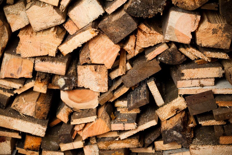 Stacked Cut Raw Timber Wood Logs Stock Image - Image of sawn, lumber ...