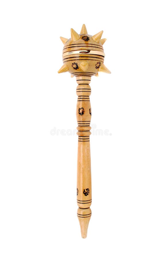 Scepter (mace) stock image. Image of golden, clipping - 43969367