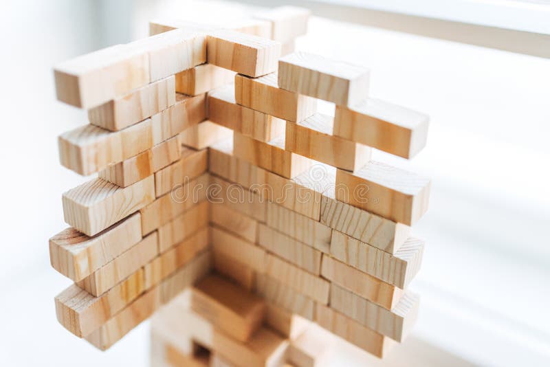 Wood Material Blocks Design Structure Stock Image - Image of lumber ...