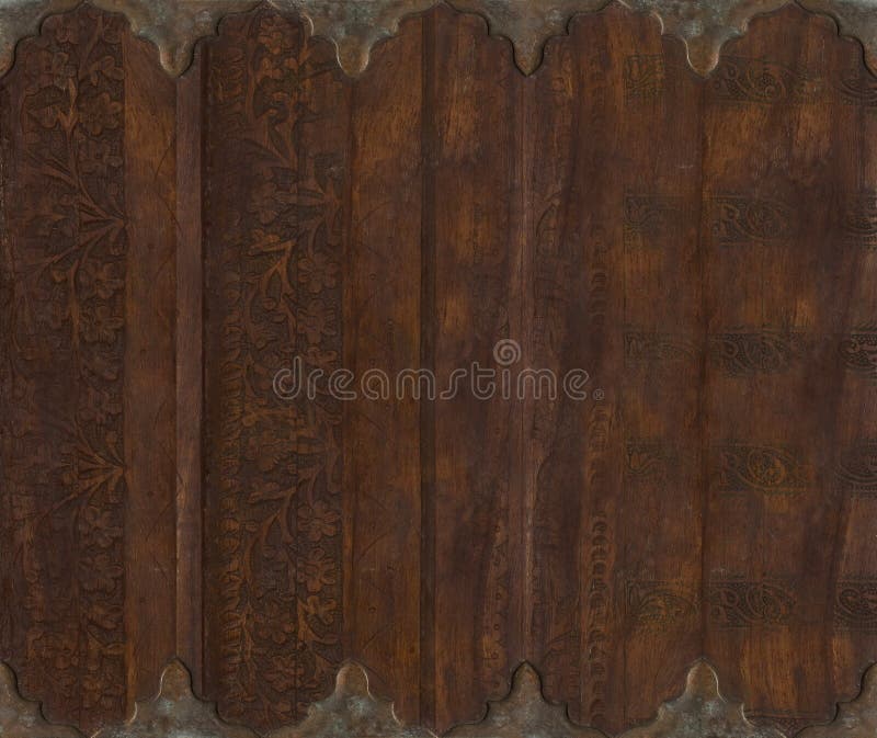 Wood and Metal Carved Scroll Work Background Stock Photo - Image of ...