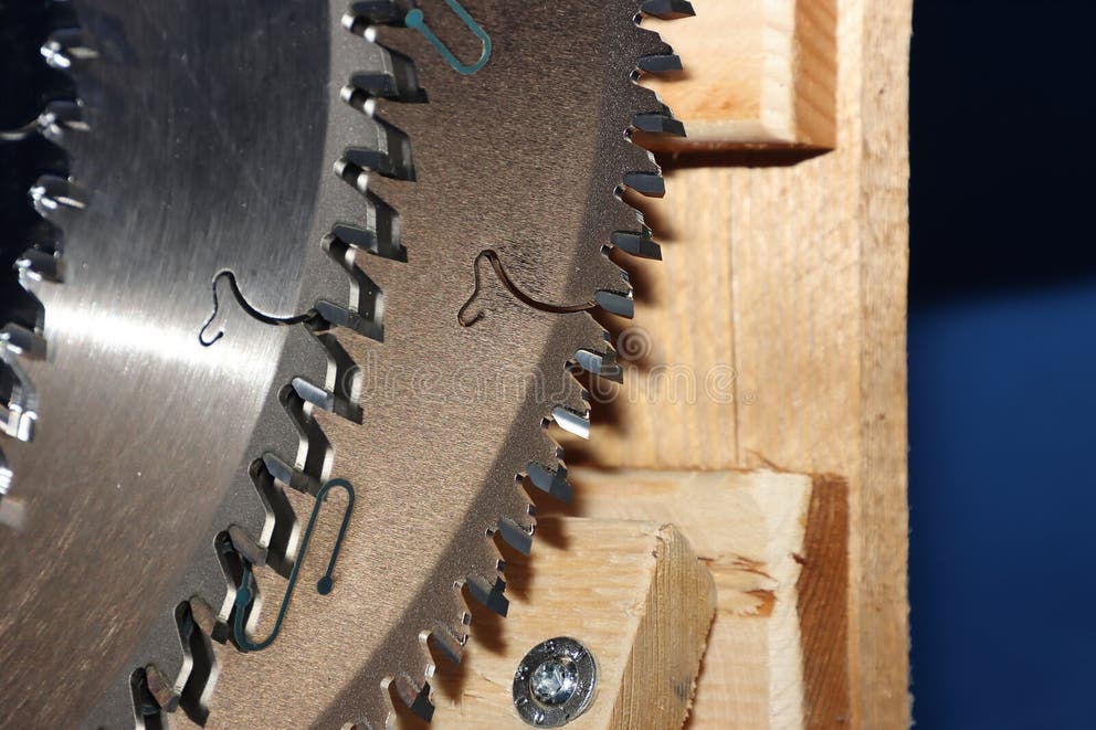 Wood mill disc saw stock image. Image of circle, circular - 310544103