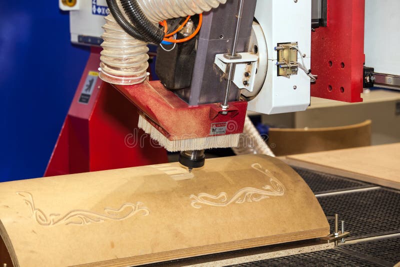Wood milling machine stock image. Image of flooring - 103177663