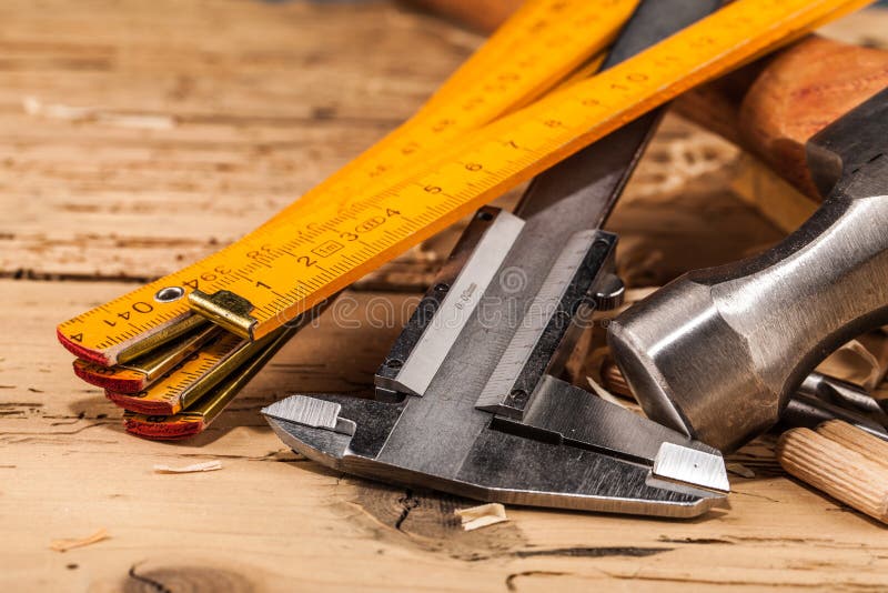 Wood mounting tools stock photo. Image of carpenter, assemble - 50047756