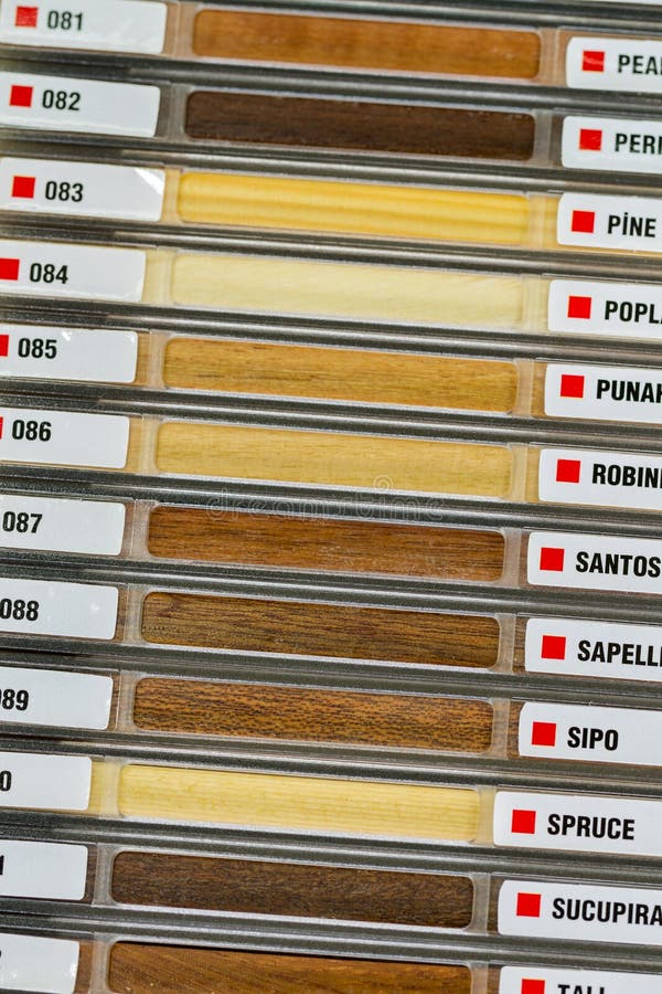 Wood names and sample stock photo. Image of surface, veneer - 41838974
