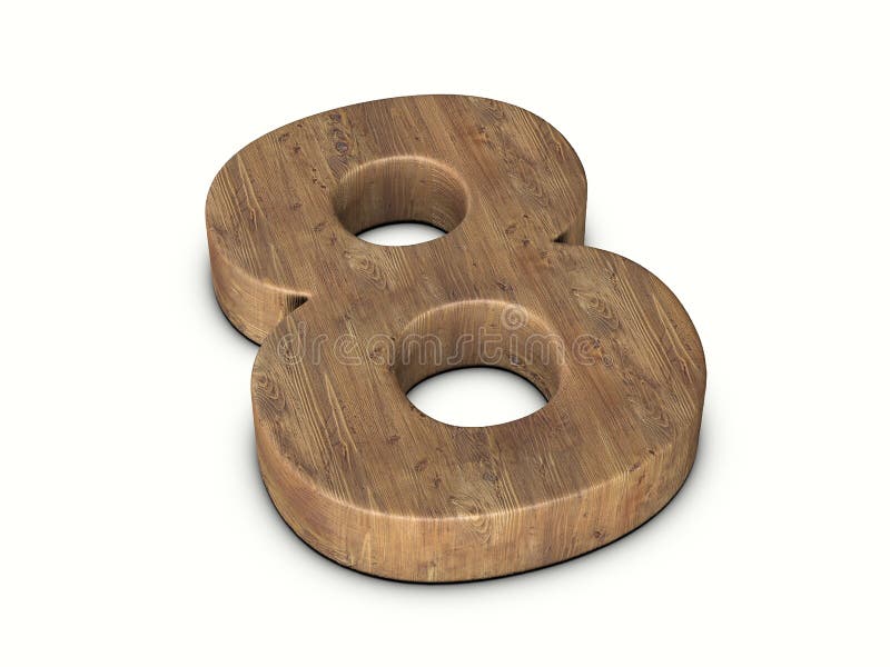 Number eight on chalkboard stock vector. Illustration of texture ...