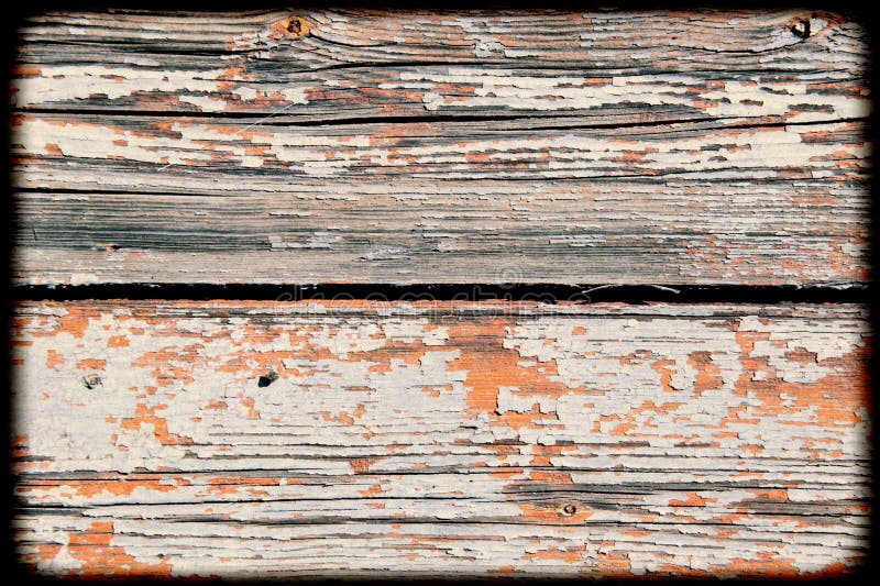 Old Distressed Wood Background Stock Image - Image of green, peeled ...