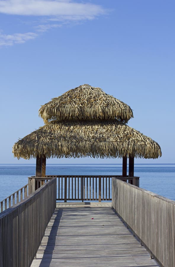 Wood ocean pier stock image. Image of architecture, shade - 29300251